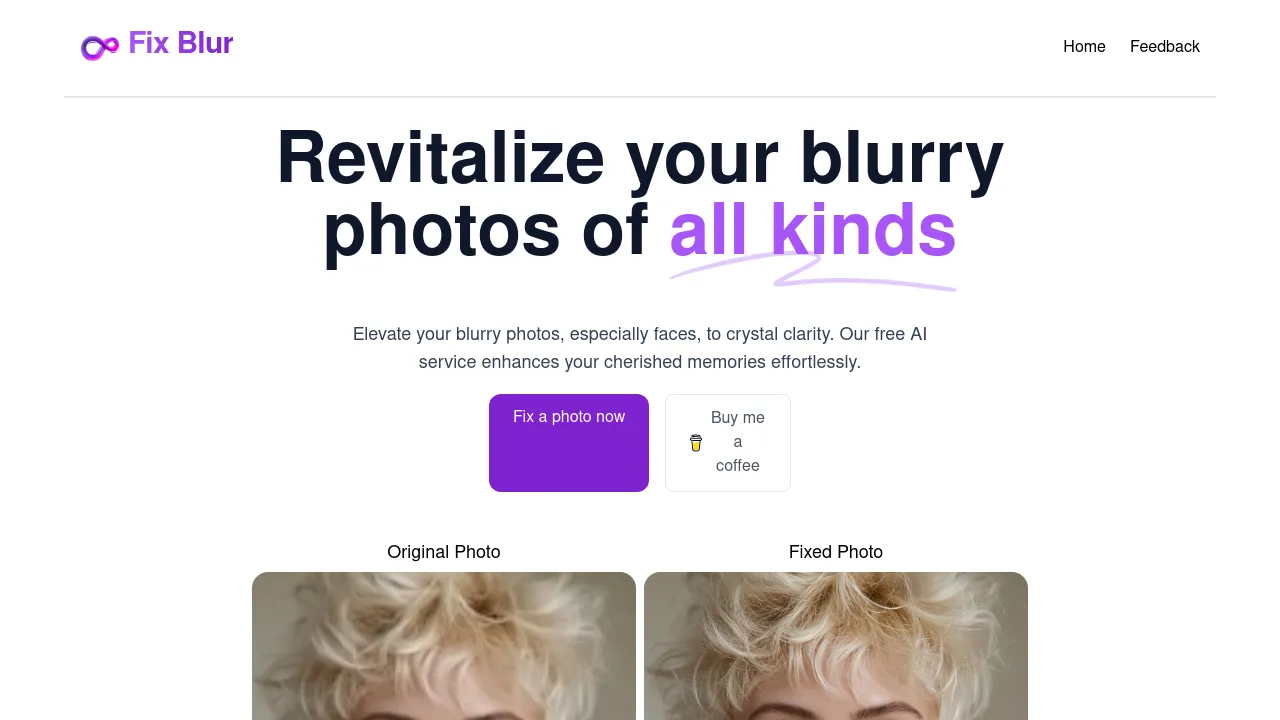 Fix Blur - BestofAI